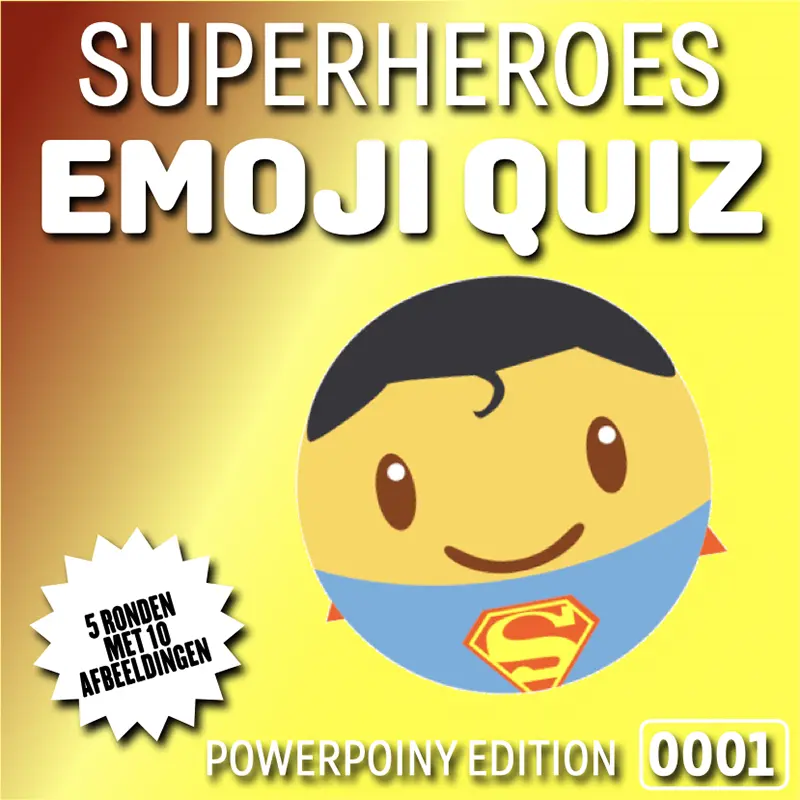 Super Heroes PowerPoint Quiz Download quizzen, pubquizzen en quizvragen